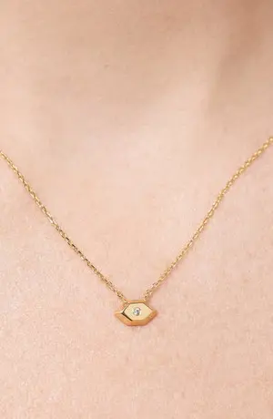 ANA LUISA Walker Hexagonal Pendant Necklace