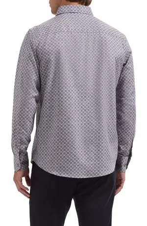 Bugatchi Alvin Shaped Fit Long Sleeve Shirt