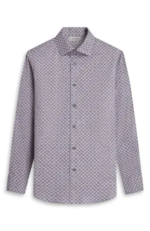 Bugatchi Alvin Shaped Fit Long Sleeve Shirt
