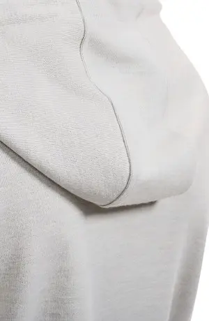 Bugatchi Full Zip Hoodie - Chalk