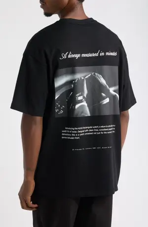 BOSS Devrolo Logo Graphic T-shirt - Black