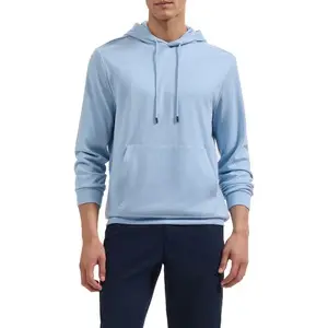 Bugatchi Pullover Hoodie Sky