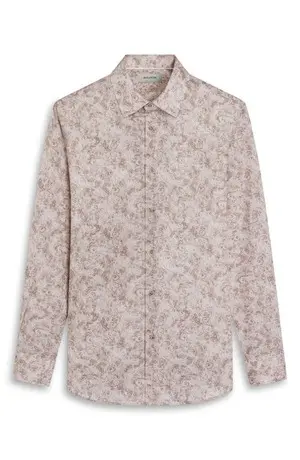 Bugatchi Julian Shaped Fit Paisley Button-up Shirt
