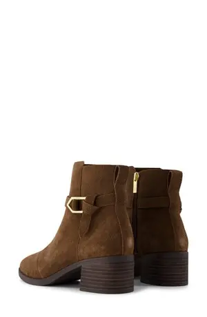 Toms Suede Ankle Bootie - Dark Brown