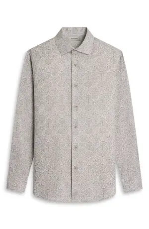 Bugatchi Axel Patterned Shaped Fit Button-up Shirt