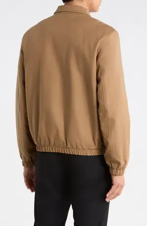 Nordstrom Harrington Jacket With Spread Collar