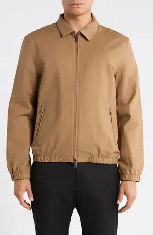 Nordstrom Harrington Jacket With Spread Collar