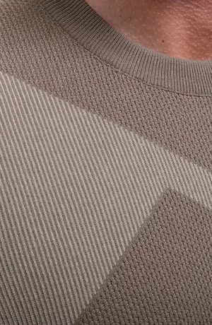 Bugatchi Cotton Crewneck Sweater - Walnut