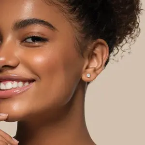 JULIANNA B. 1/4 Ctw Lab-grown Diamond Stud Earrings