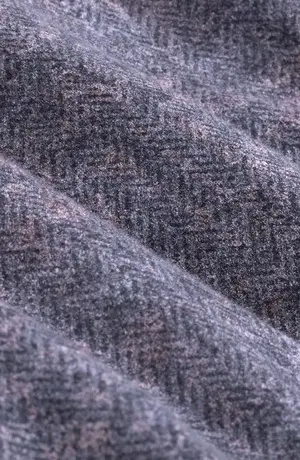 Bugatchi Alvin Shaped Fit Herringbone Cotton Shirt