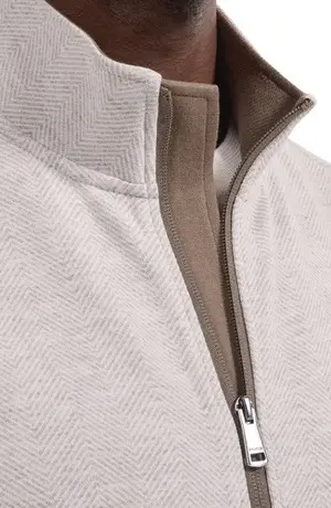 Bugatchi Full Zip Knit Vest