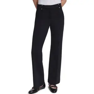 Karl Lagerfeld Paris Front Seam Straight Leg Pants