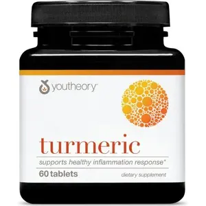 YOUTHEORY Turmeric Antioxidant Joint Support Supplement 60 Tablets - None