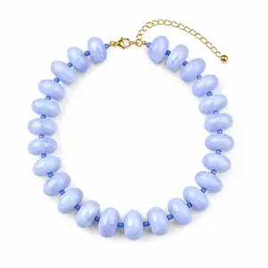 ERIN MCDERMOTT JEWELRY Hudson Glow Necklace - Blue