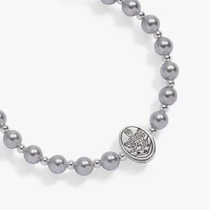 ALEX AND ANI The Twilight Saga Cullen Crest Beaded Charm Bangle