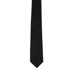 ASCENTIX Rose Print Tone On Tone Tie & Pocket Square Bundle