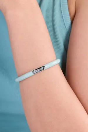 ALEX AND ANI Crayola Robin's Egg Crayon Cuff