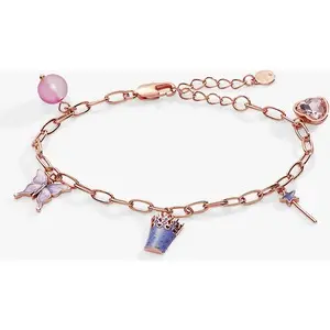 ALEX AND ANI The Wizard Of Oz Good Witch Charm Bracelet - Rose
