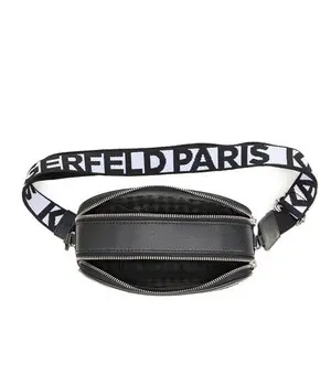 Karl Lagerfeld Paris Maybelle Crossbody Bag - Black/stone