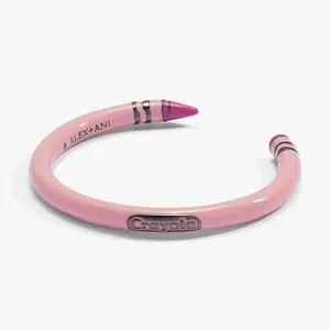 ALEX AND ANI Crayola Tickle Me Crayon Cuff - Pink