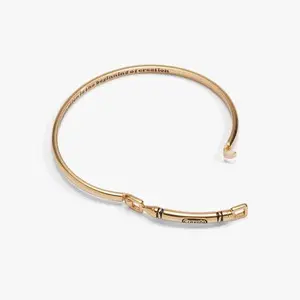 ALEX AND ANI Crayola Metal Crayon Tension Bangle - Gold