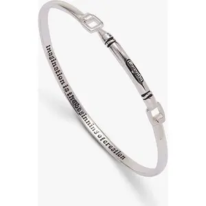 ALEX AND ANI Crayola Metal Crayon Tension Bangle - Silver