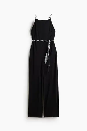 H&M Tie-belt Strappy Jumpsuit
