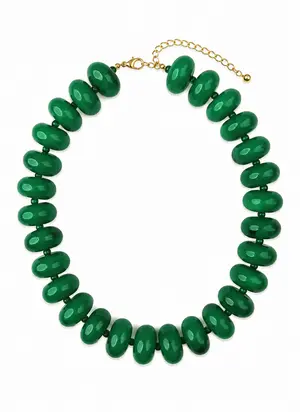 ERIN MCDERMOTT JEWELRY Ever Necklace - Green