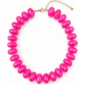 ERIN MCDERMOTT JEWELRY Hot Statement Necklace - Pink