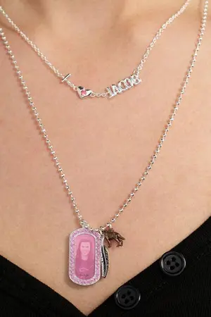 ALEX AND ANI Twilight Saga Jacob Pendant Necklace - Silver