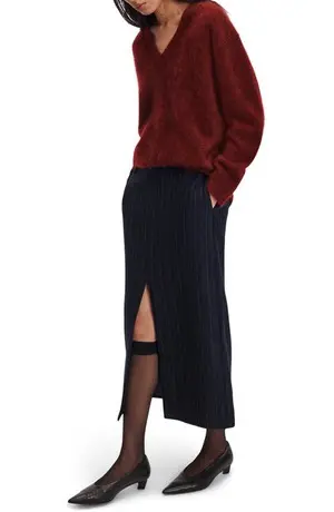 Rag & Bone Jada Brushed Cashmere V-neck Sweater - Pmgt