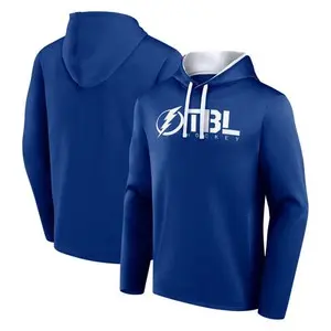 LOGO ATHLETIC Tampa Bay Lightning Head Start Pullover Hoodie - Blue