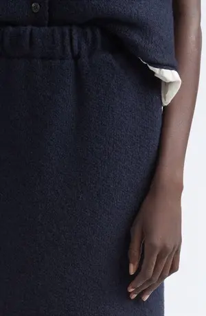 PILLINGS BY RYOTA MURAKAMI Fulling Midi Skirt