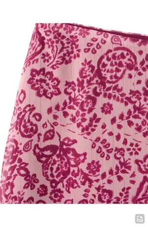 Mango Paisley Maxi Skirt