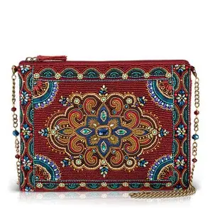 MARY FRANCES ACCESSORIES Baroque Mini Crossbody - Multi