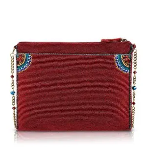 MARY FRANCES ACCESSORIES Baroque Mini Crossbody