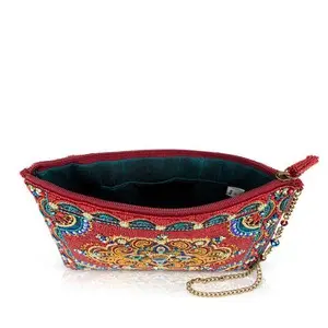 MARY FRANCES ACCESSORIES Baroque Mini Crossbody