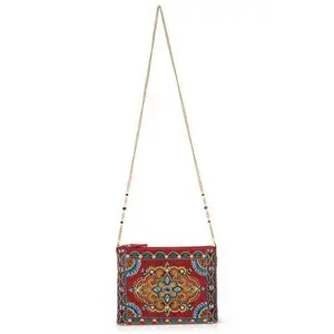 MARY FRANCES ACCESSORIES Baroque Mini Crossbody