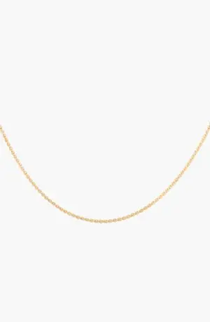 AURATE Wave Chain Necklace
