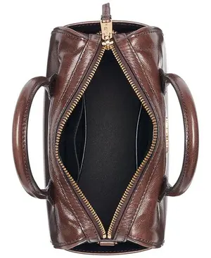 Karl Lagerfeld Paris Perette Burnished Barrel Crossbody Bag