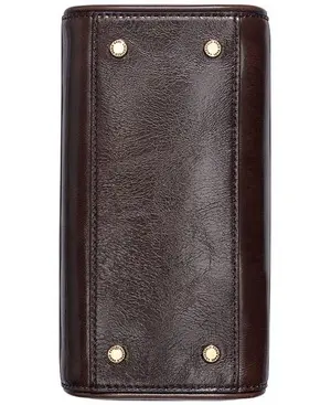 Karl Lagerfeld Paris Perette Burnished Barrel Crossbody Bag
