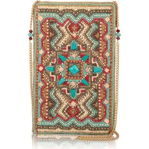 MARY FRANCES ACCESSORIES Trail Crossbody Phone Bag
