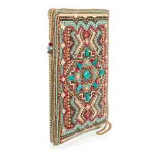 MARY FRANCES ACCESSORIES Trail Crossbody Phone Bag