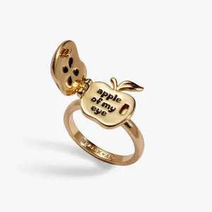 ALEX AND ANI Apple Of My Eye" Locket Ring
