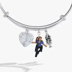 ALEX AND ANI The Twilight Saga Bella & Edward Charm Bangle