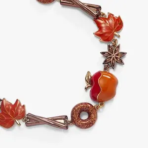ALEX AND ANI Apple Cider & Spices Charm Bracelet