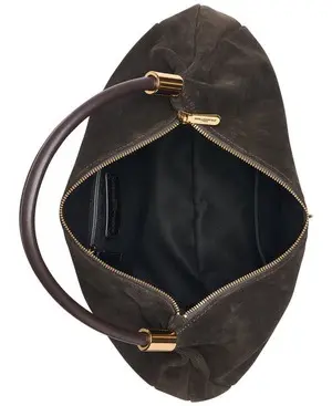 Karl Lagerfeld Paris Maelynn Suede Hobo Bag