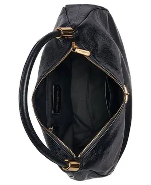 Karl Lagerfeld Paris Maelynn Hobo Bag - Black/gold