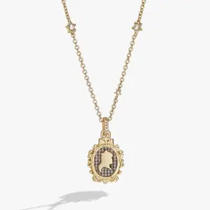 ALEX AND ANI American Girl® Samantha™ "kind" Locket Necklace By - Gold