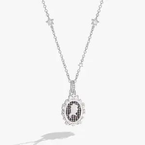 ALEX AND ANI American Girl® Samantha 'kind' Locket Necklace - Silver